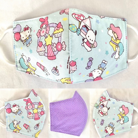 tokidoki | Accessories | Sanrio Face Mask With Filter Hello Kitty ...